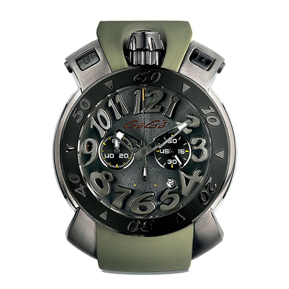 Chrono 48mm - Gun PVD – Christian Xenon | The Finest Jewellery ...
